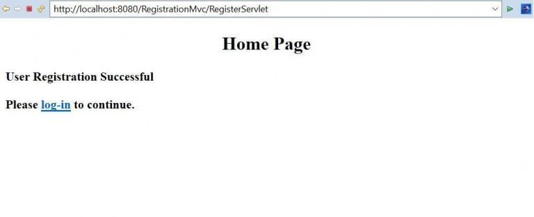 Java Registration Form using Servlet and database - Krazytech